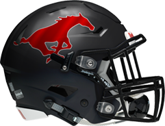 Westfield Mustangs helmet